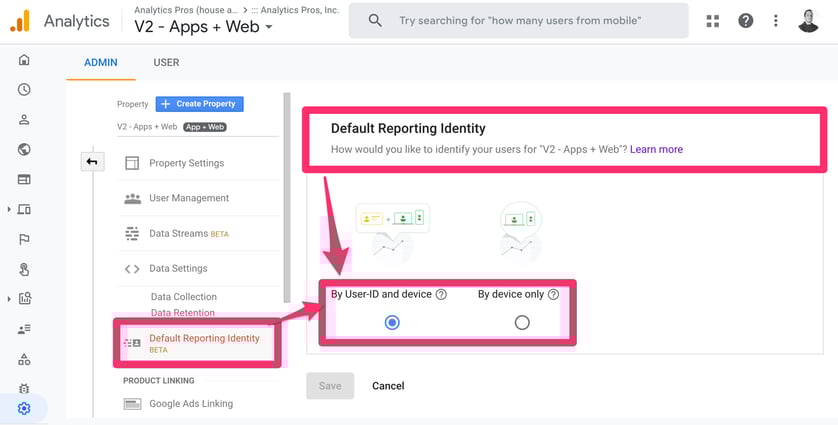 New Features in App + Web Properties in Google Analytics - Adswerve