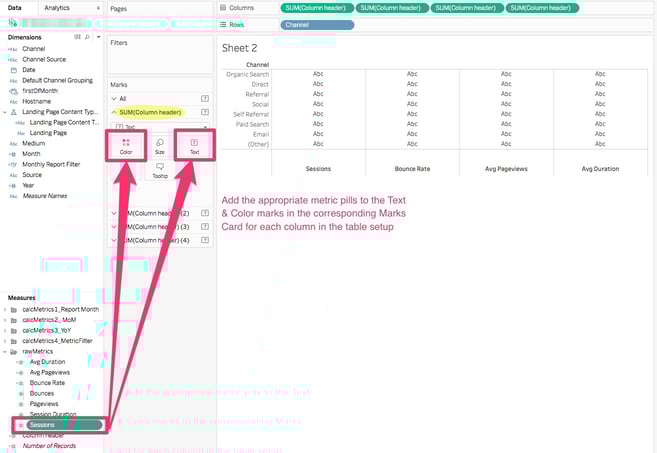 How to Independently Conditionally Format Table Columns in Tableau ...